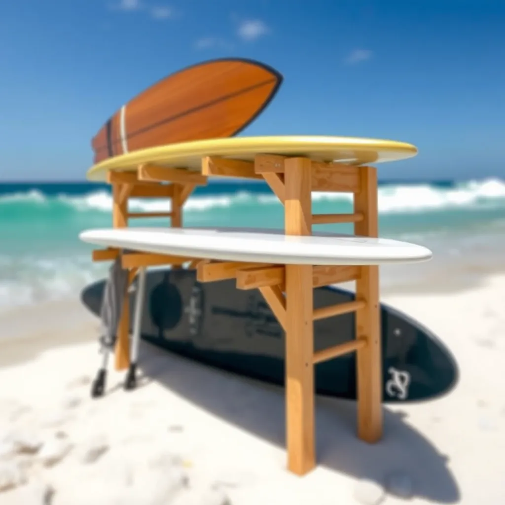 DIY Surfboard Racks: Build Your Own Storage Solutions