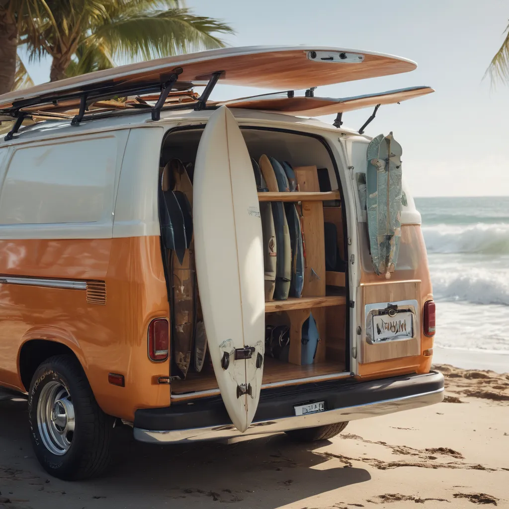 Essential Surfboard Racks for Traveling in Vans